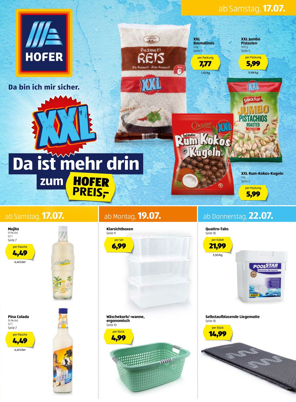 Hofer 19.07 - 24.07.2021 - prospekte-at.com